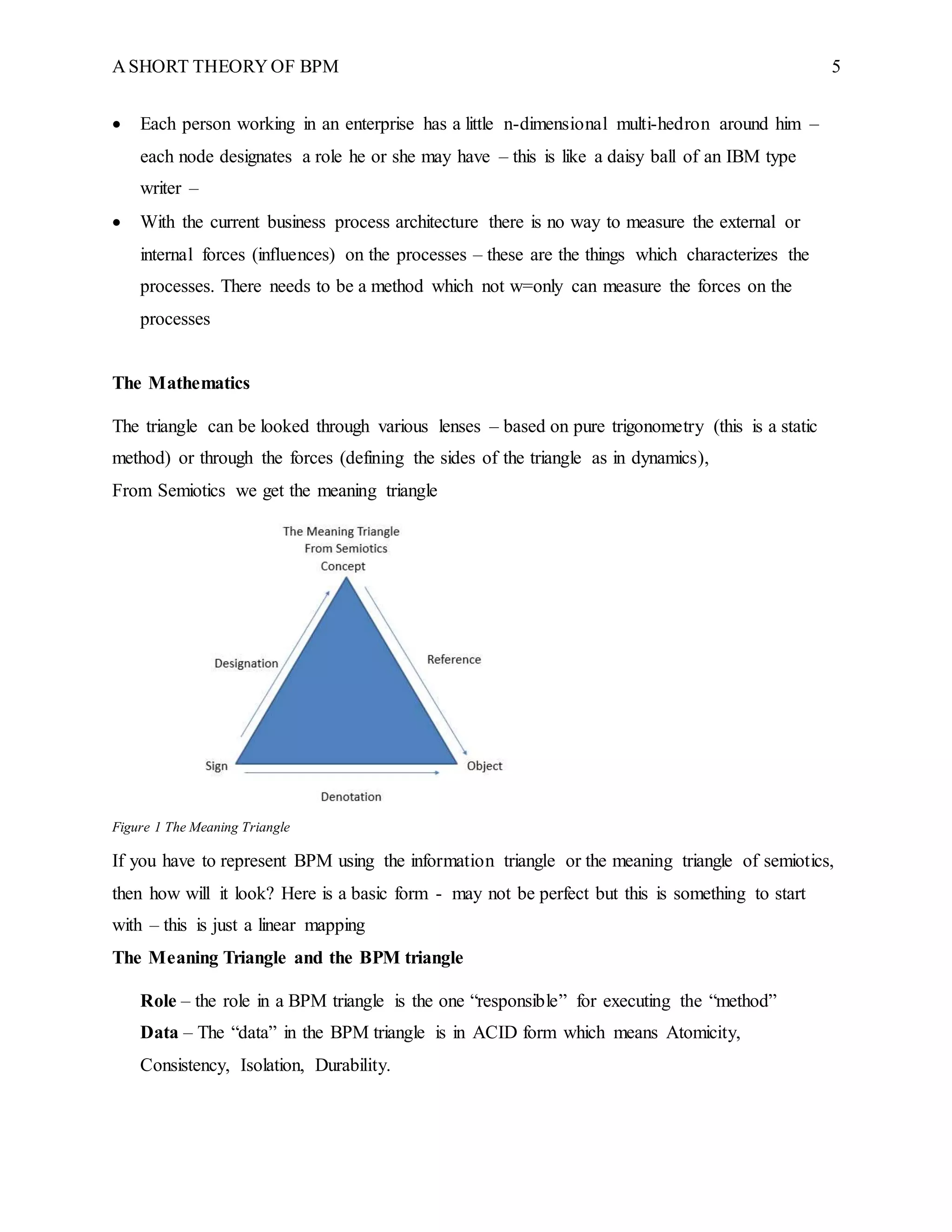A short theory on bpm | PDF