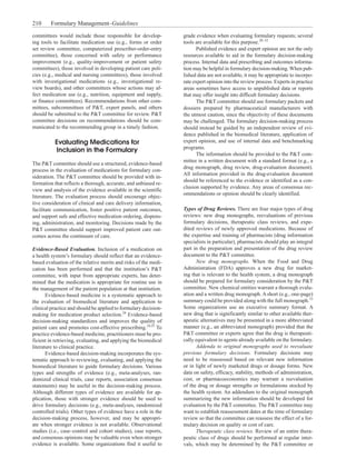 Ashp pharmacy-therapeutics-committee-formulary-system | PDF