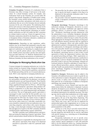 Ashp pharmacy-therapeutics-committee-formulary-system | PDF