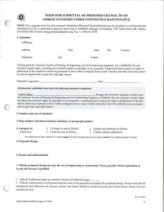Ashrae 170 2008 | PDF