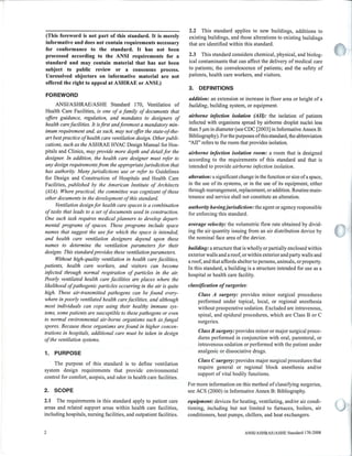 Ashrae 170 2008 | PDF