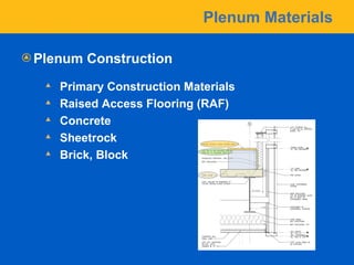 ASHRAE 2009 UFAD Plenum Construction | PPT | Home & Garden