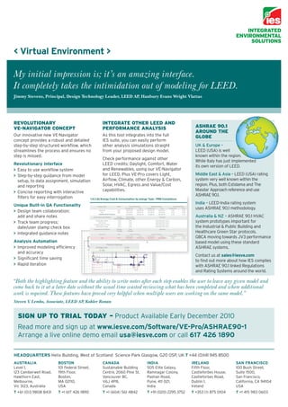 THE FUTURE OF LEED ENERGY MODELING IS HERE!! IES VE-Navigator for ASHRA ...