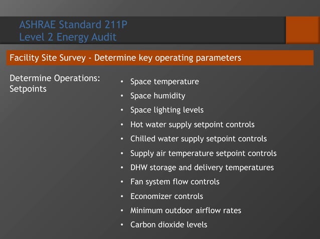 ASHRAE Guidelines for Building Energy Audits.pdf | Gas and Electric ...