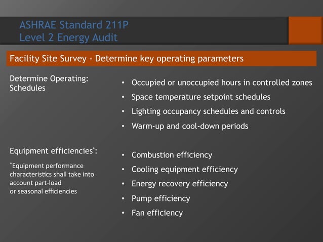 ASHRAE Guidelines for Building Energy Audits.pdf | Gas and Electric ...