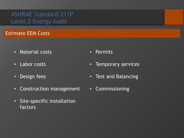 ASHRAE Guidelines for Building Energy Audits.pdf | Gas and Electric ...