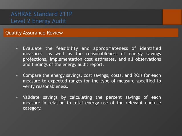 ASHRAE Guidelines for Building Energy Audits.pdf | Gas and Electric ...