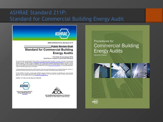 ASHRAE Guidelines for Building Energy Audits.pdf | Gas and Electric ...