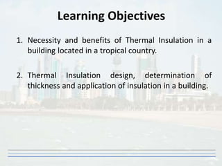 Thermal Insulation System for energy efficient buildings | PPT