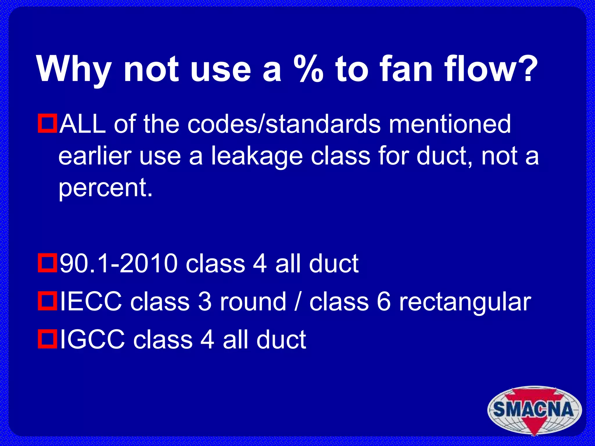 Air Duct Leakage | PPTX
