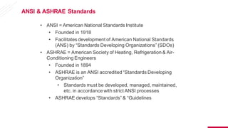 Ashrae standards development | PDF