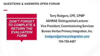 Ashrae presentation Managing BMS systems | PDF