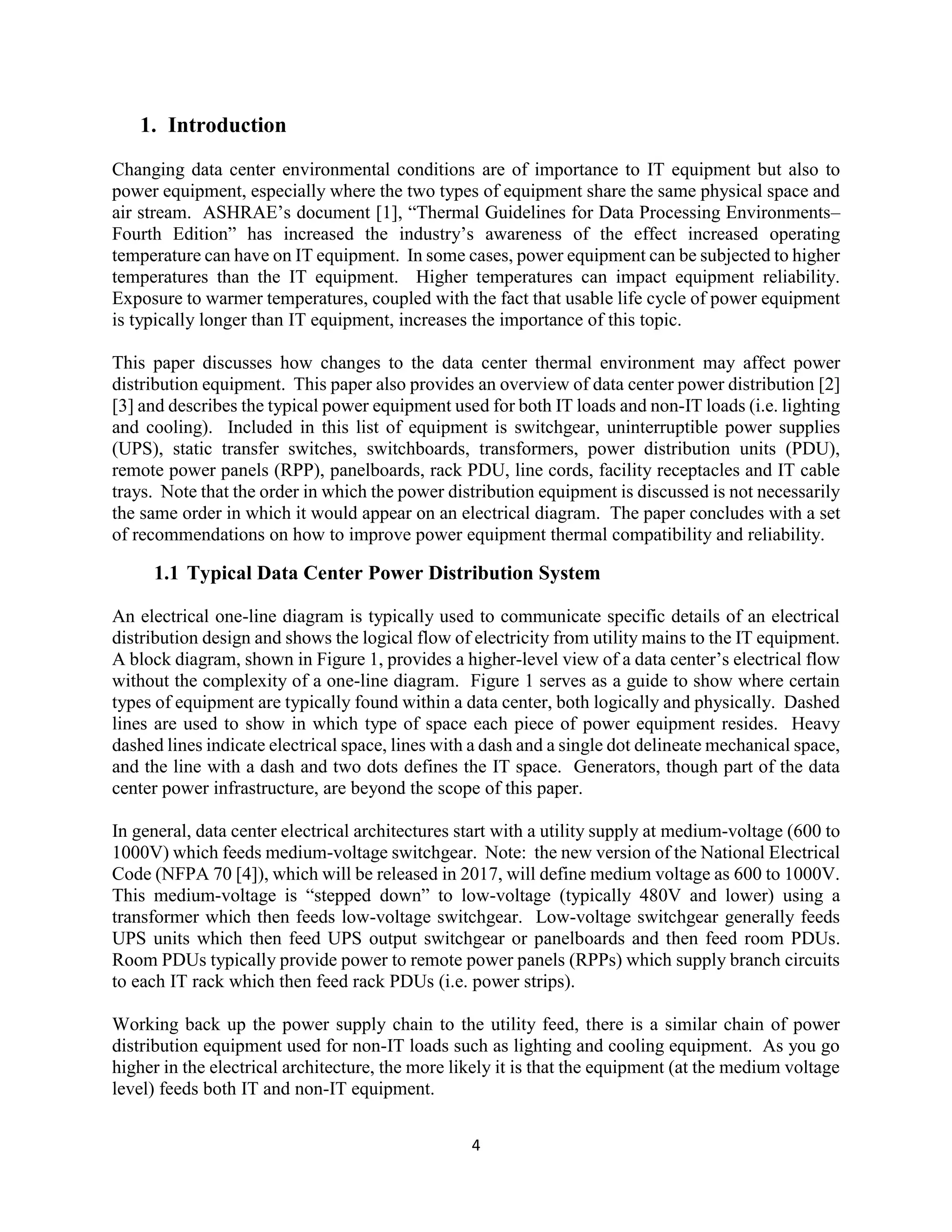 ASHRAE TC9.9 - DATA CENTER STANDARD AND BEST PRACTICES | PDF