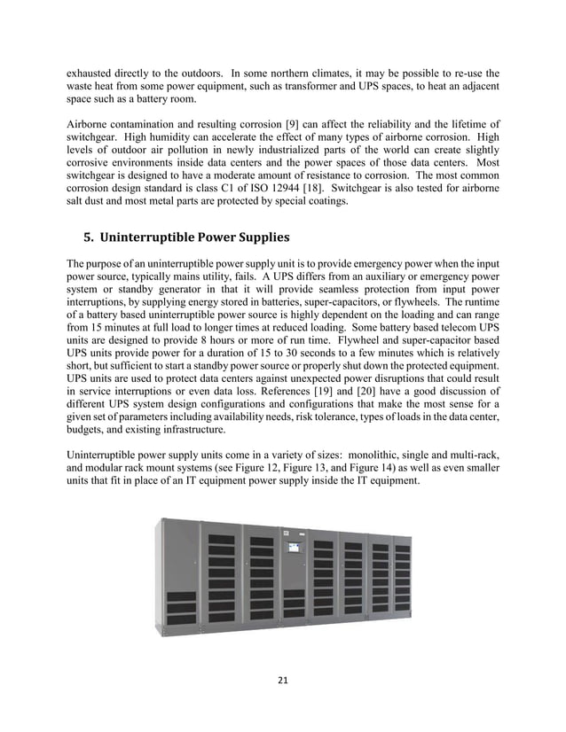 ASHRAE TC9.9 - DATA CENTER STANDARD AND BEST PRACTICES | PDF