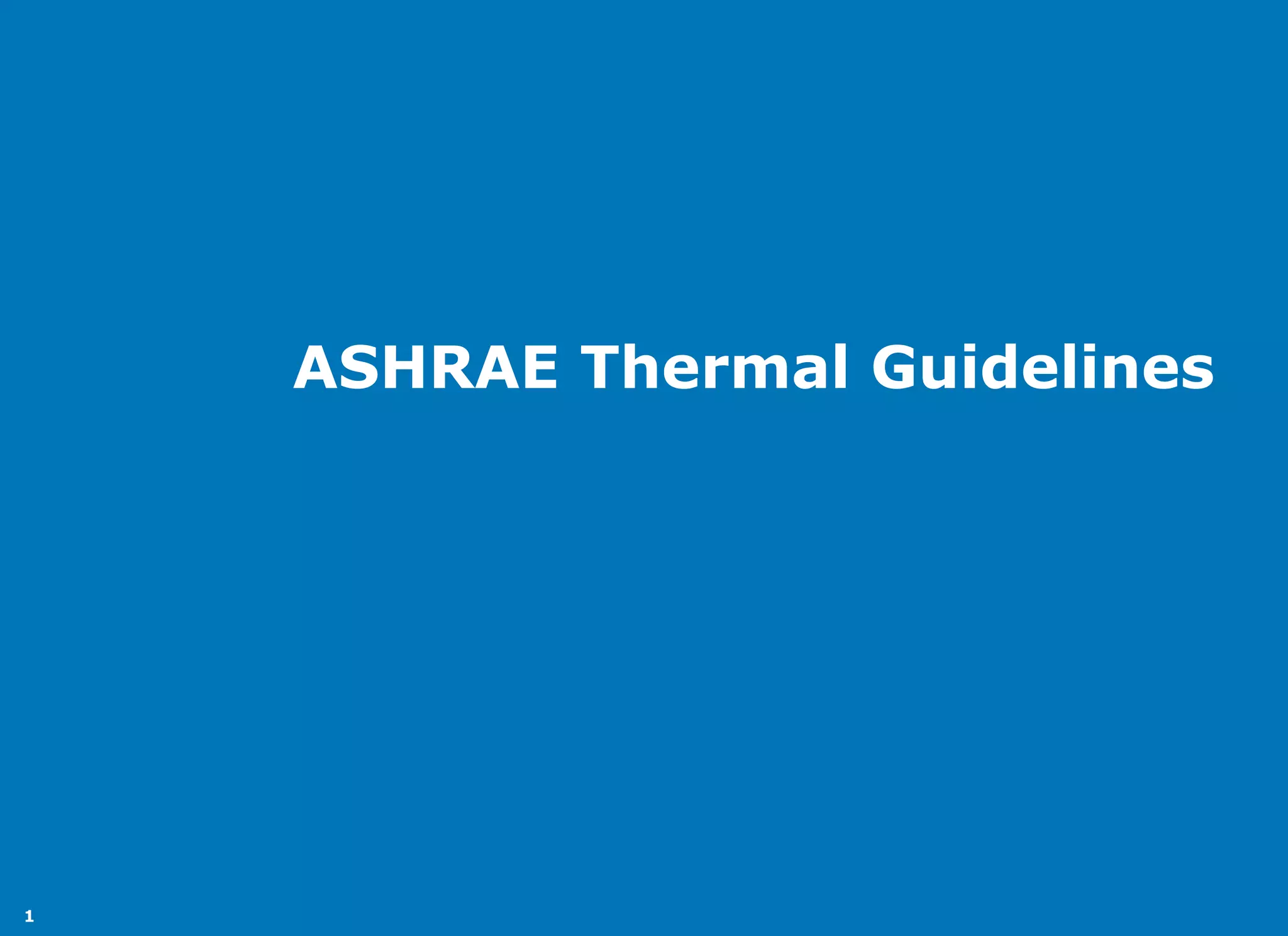 Ashrae thermal guidelines svlg 2015 (1) | PDF