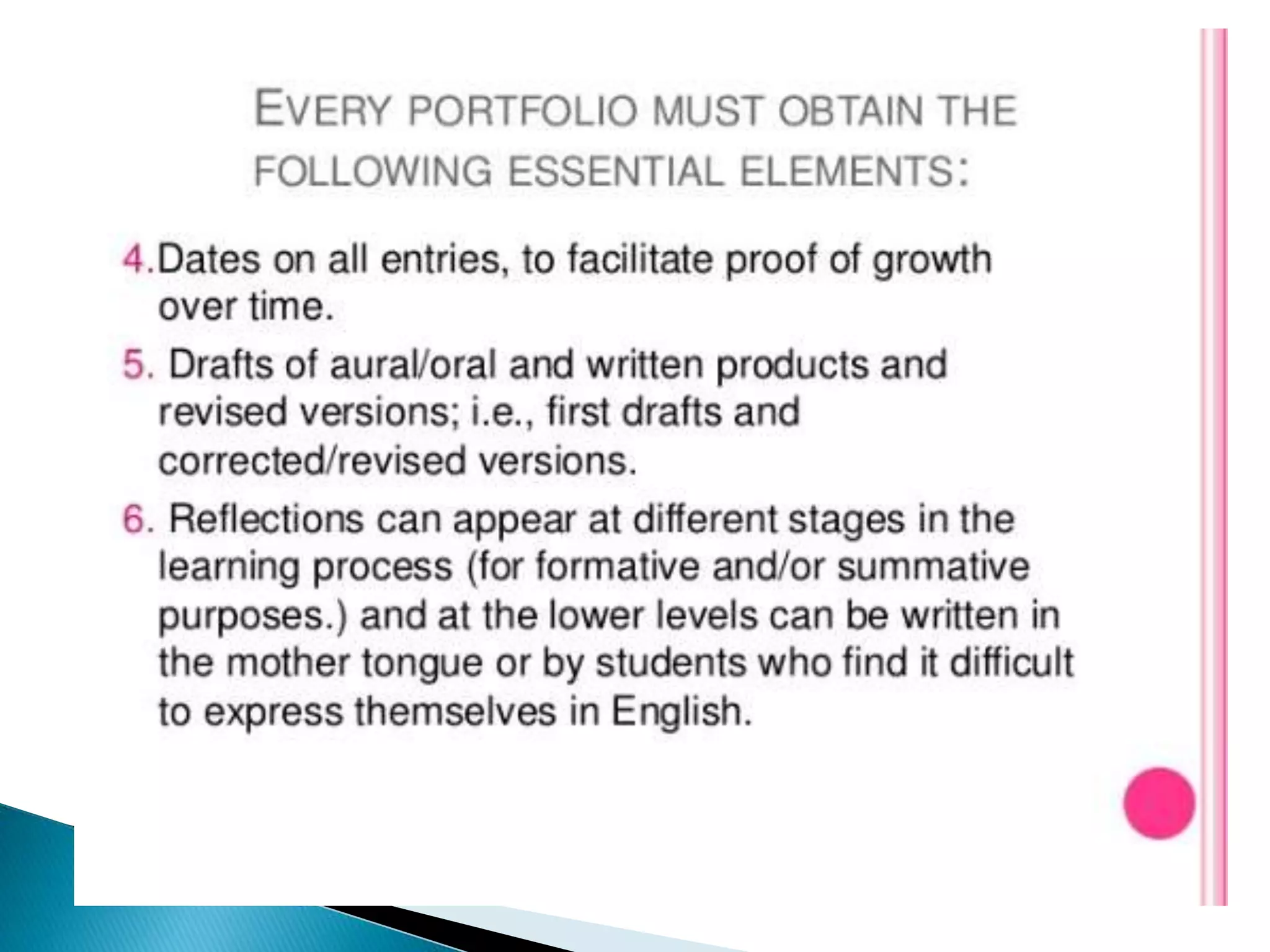 Portfolio Assessment | PPT