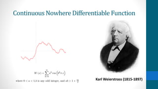 Pathological Functions: The Continuous But Nowhere Differentiable | PPT