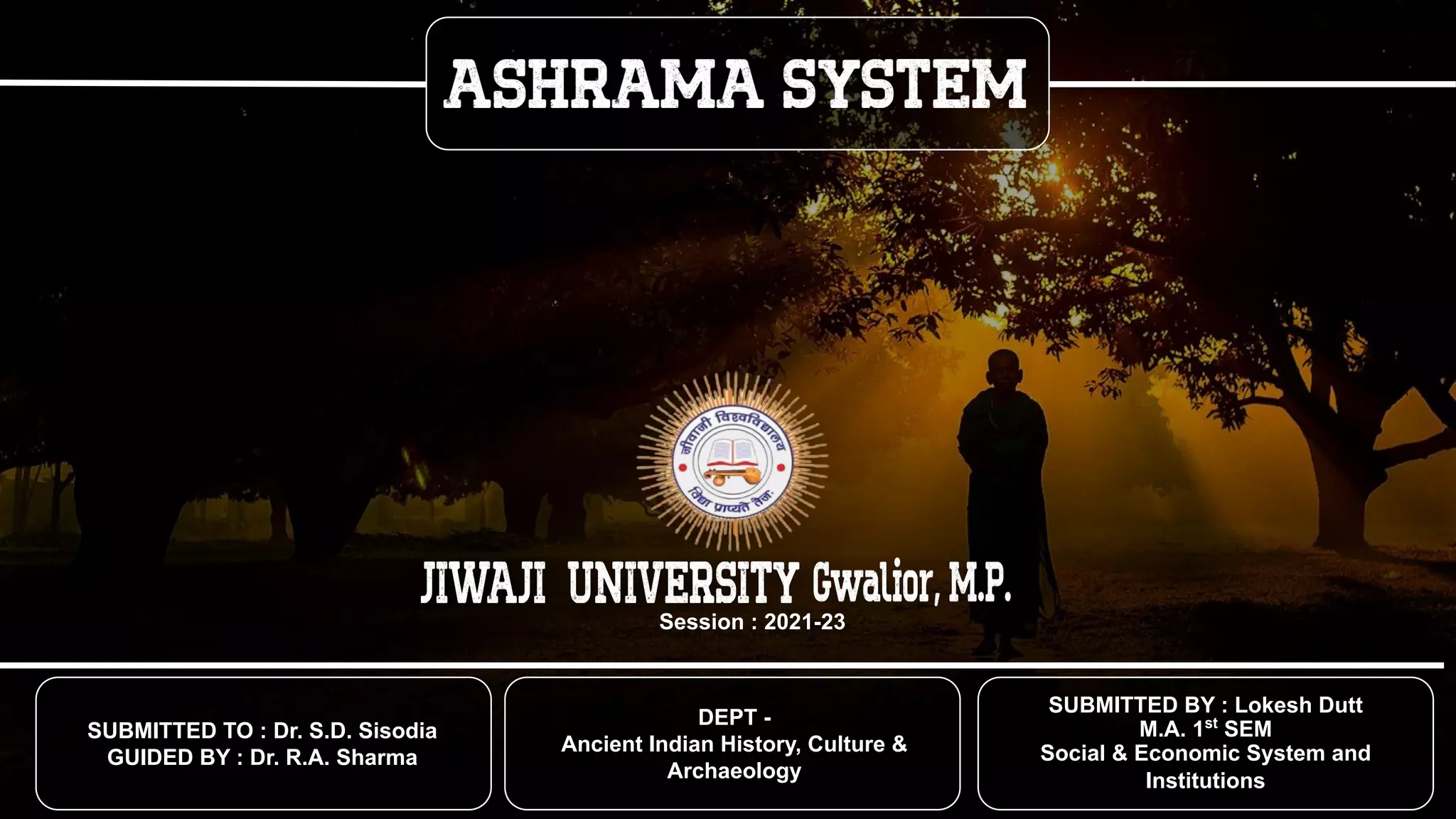 ASHRAM SYSTEM | PDF