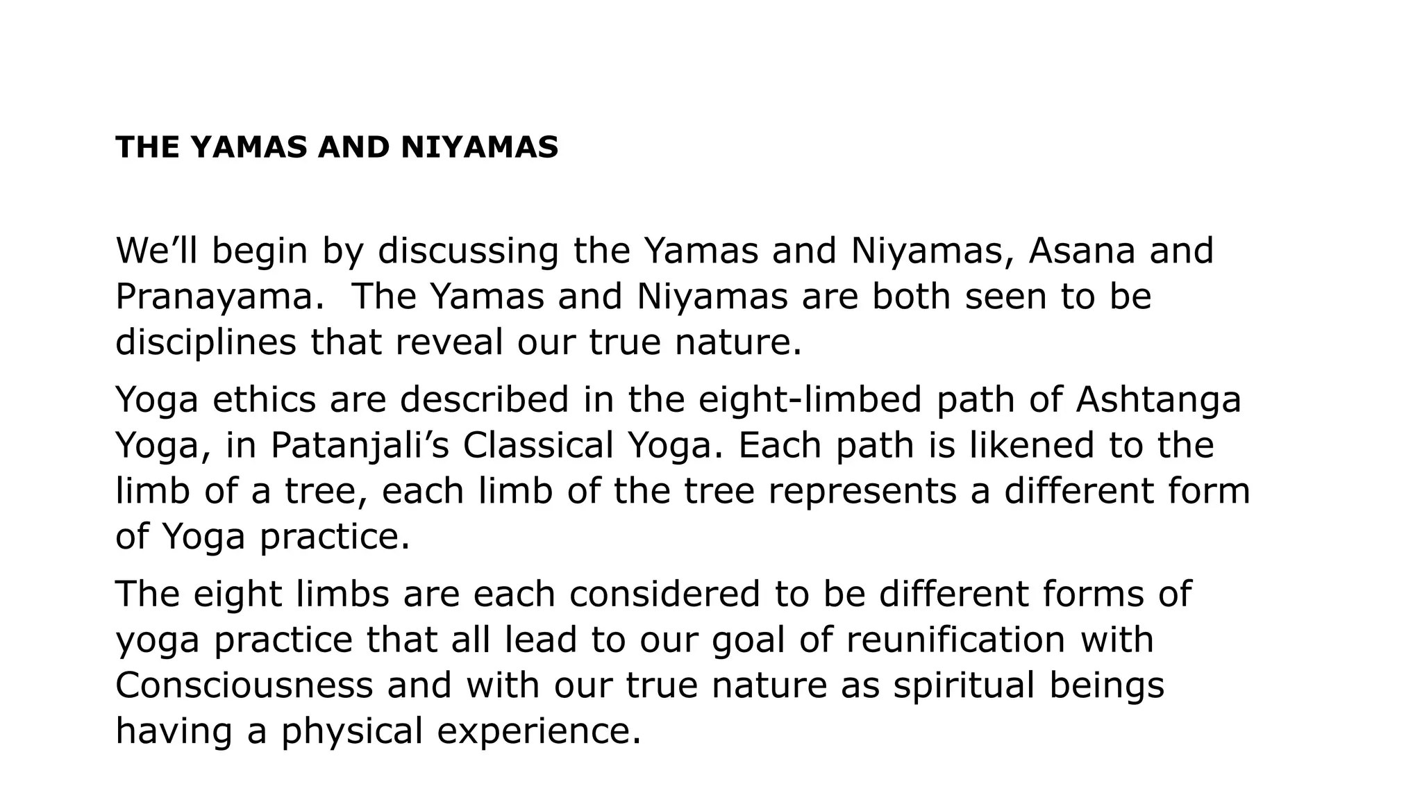 Ashtanga yoga ethics | PPTX