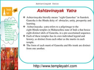 Ashtavinayak yatra India | PDF