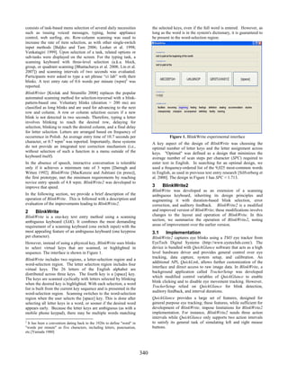 Ashtiani Blink Write2 An Improved Text Entry Method Using Eye Blinks | PDF
