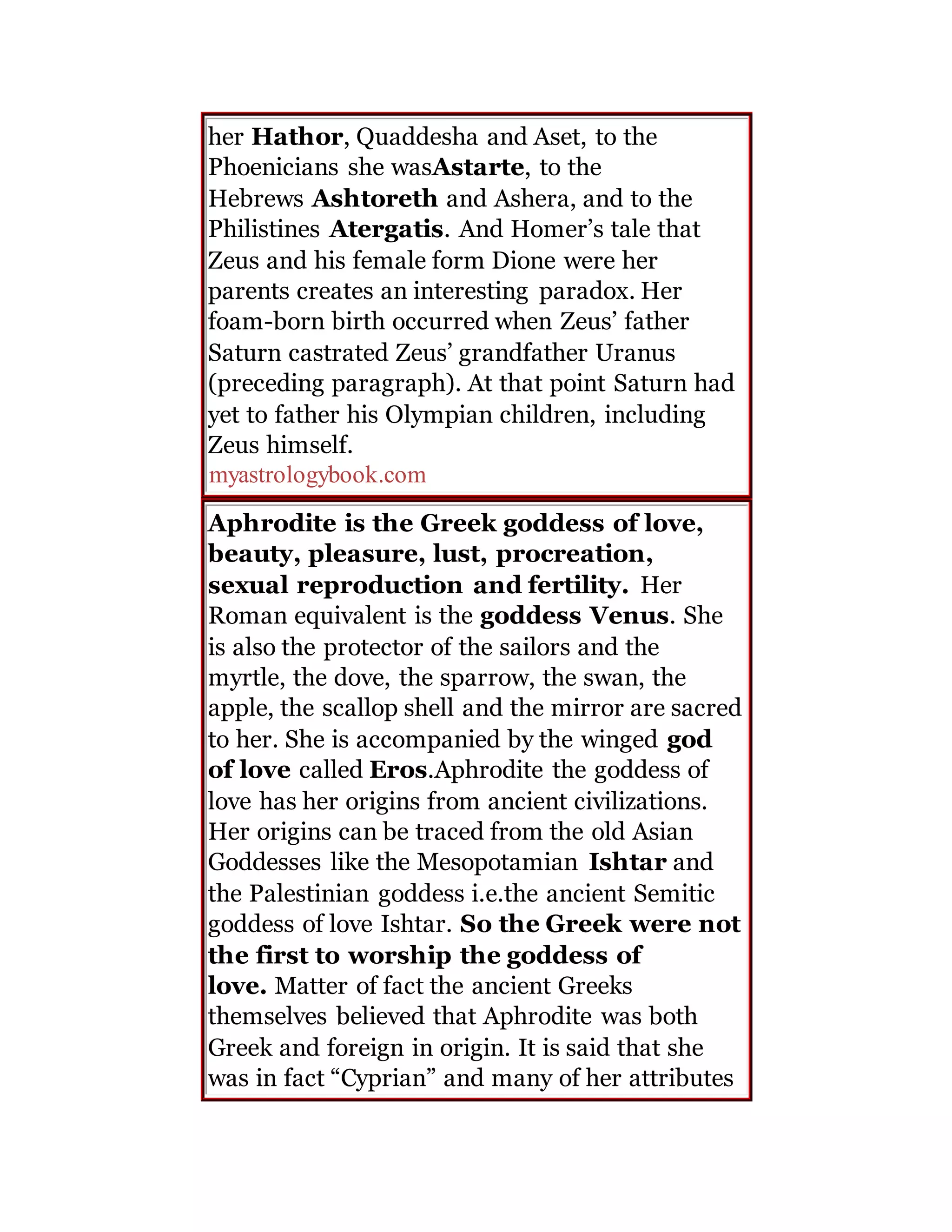 Ashtoreth, chief pagan semitic goddess of war and sex fertility , queen ...