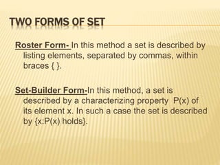 maths set | PPTX | Physics | Science