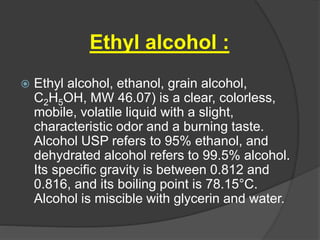 Formulations of injections | PPTX