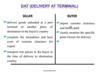 incoterms | PPTX
