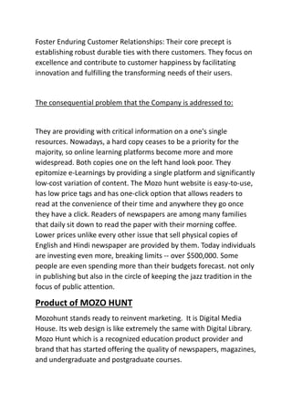 AshuNandusipprreprot of mozo hunt ww.ppt