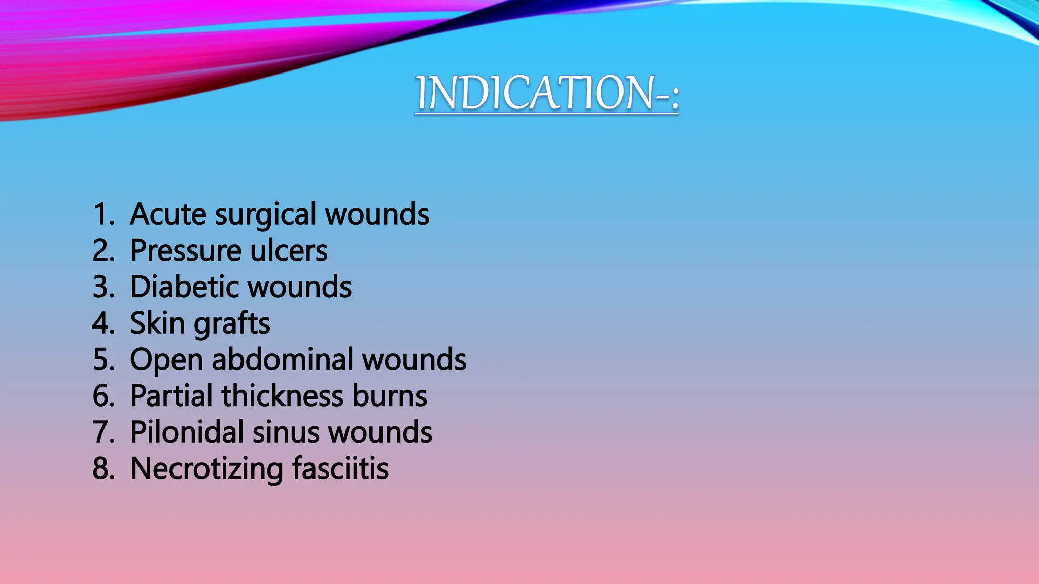 Vacuum asssited wound therapy for buns management | PPT