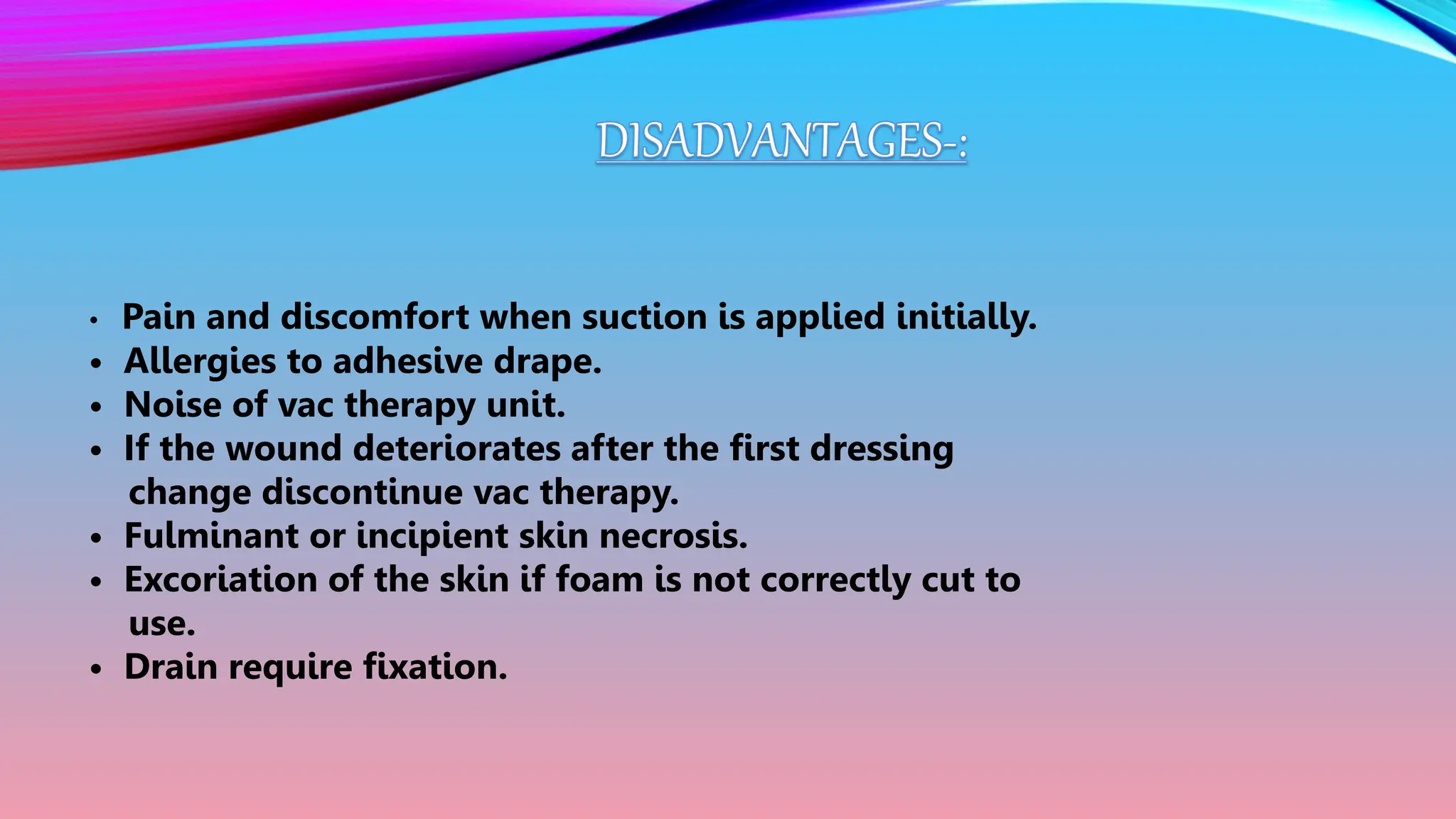 Vacuum asssited wound therapy for buns management | PPT