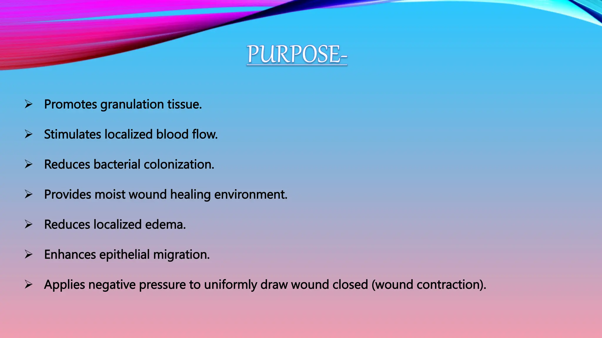 Vacuum asssited wound therapy for buns management | PPT