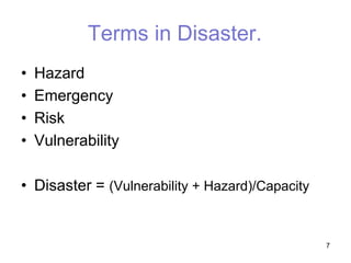 Disaster Management | PPT