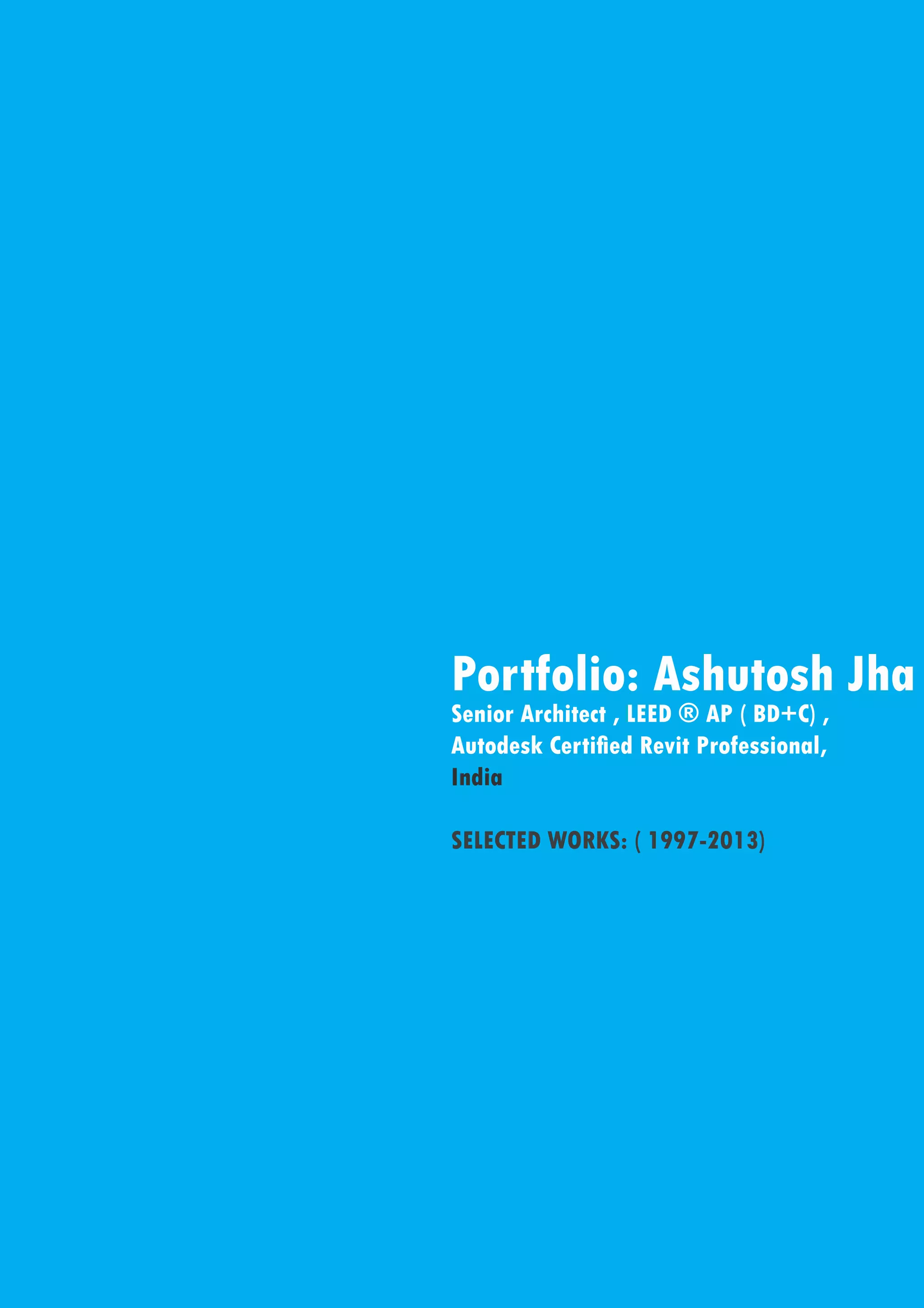 Ashutosh jha portfolio | PDF