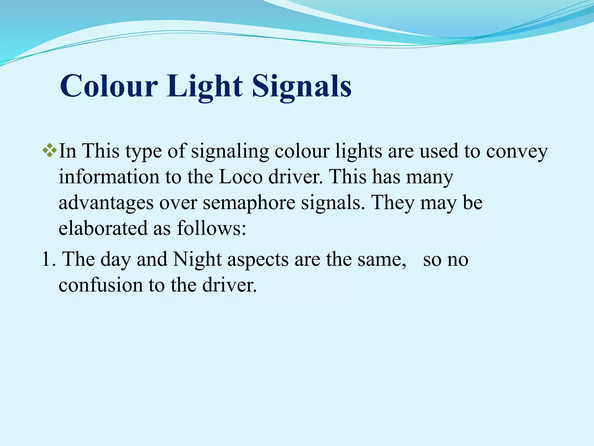 Signalling System At railway | PPTX