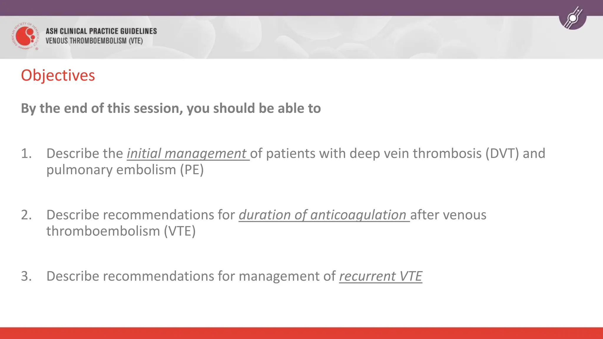 Deep vein thrombosis treatment for patients | PPT
