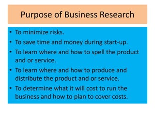 Business Research Methods. | PPT