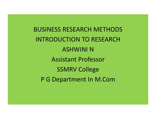 Business Research Methods. | PPT