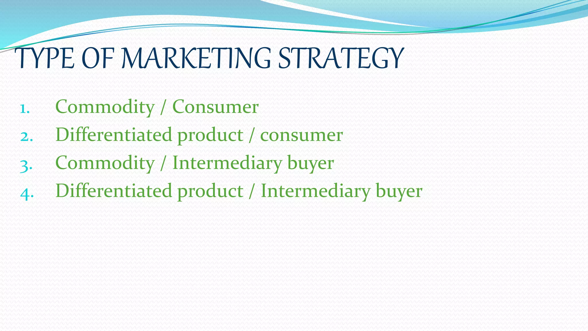 Market oriented strategic planning | PPTX