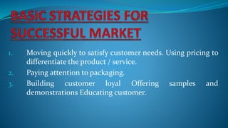 Market oriented strategic planning | PPTX