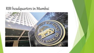 Reserve Bank of India | PPTX