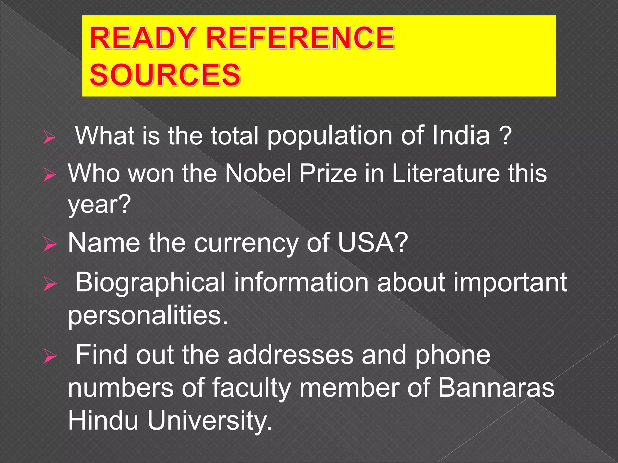Ready Reference Sources.pptx