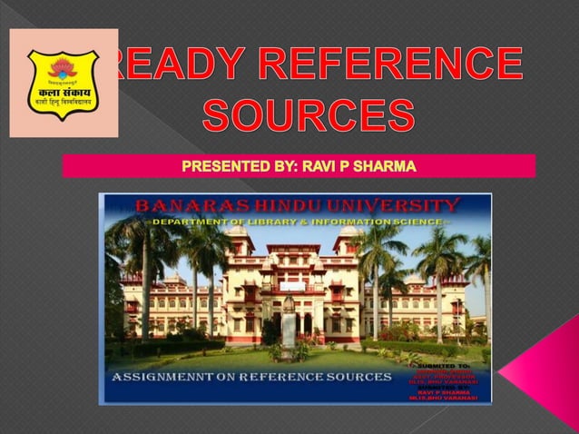 Ready Reference Sources.pptx