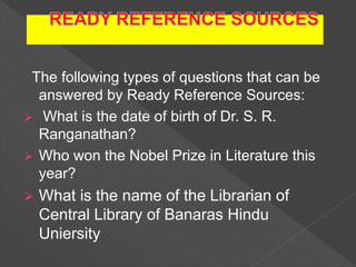 Ready Reference Sources.pptx