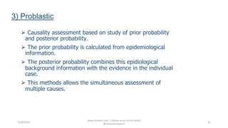 Causality Assessment of Adverse Drug Reaction | PPTX