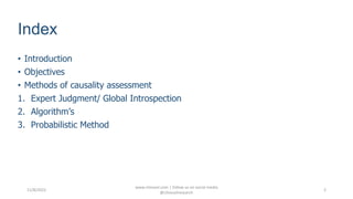 Causality Assessment of Adverse Drug Reaction | PPTX