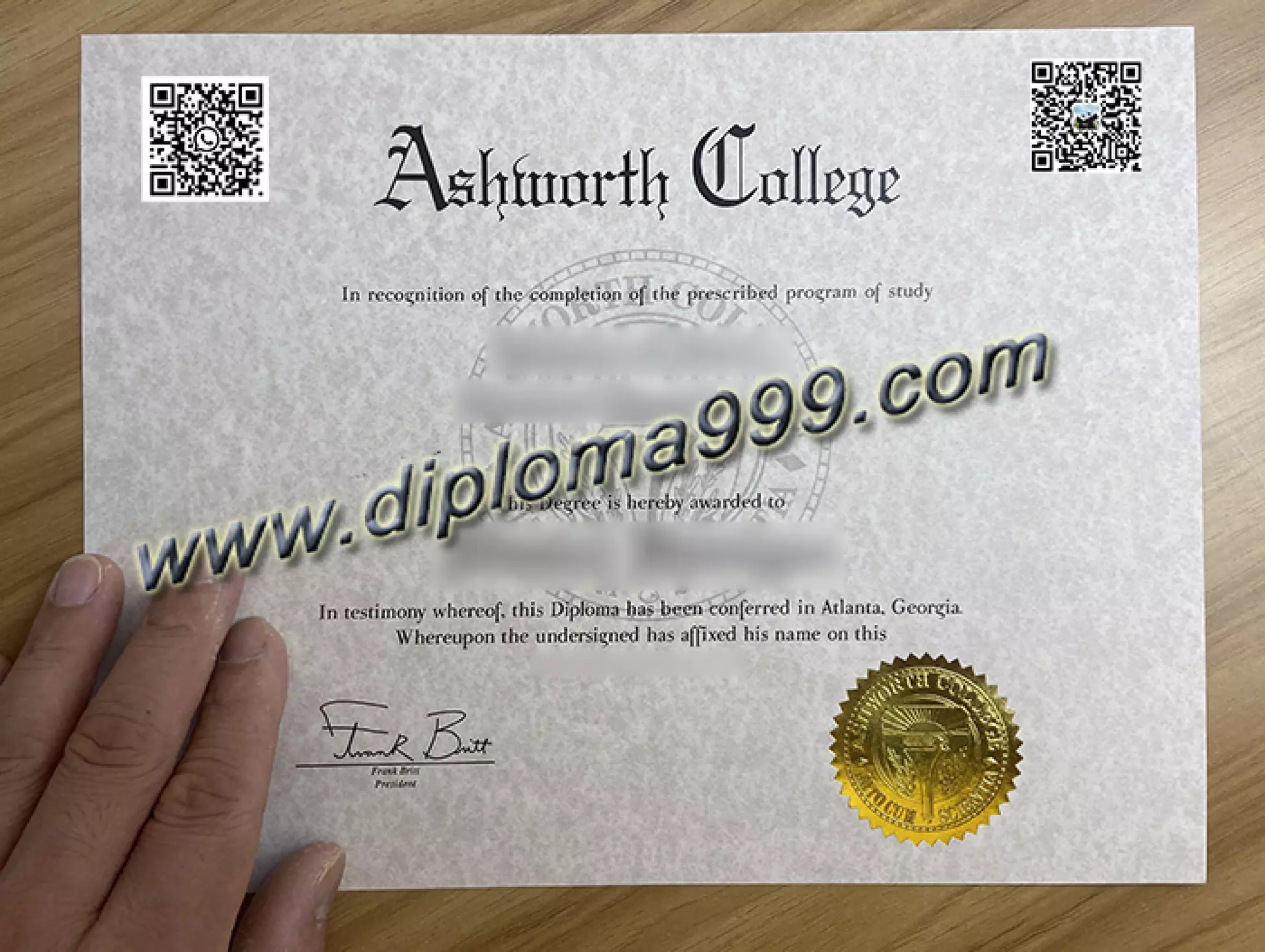 Ashworth-College-degree | PPT