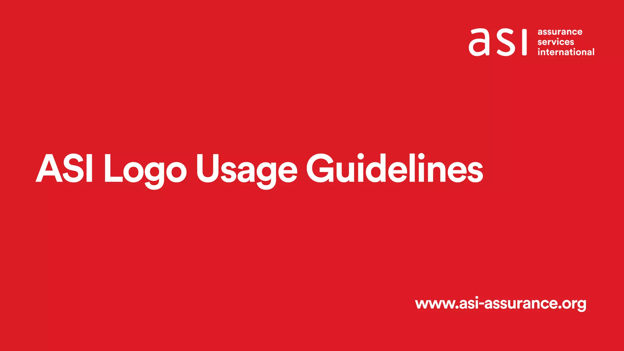 ASI Logo Usage Guidelines | PDF