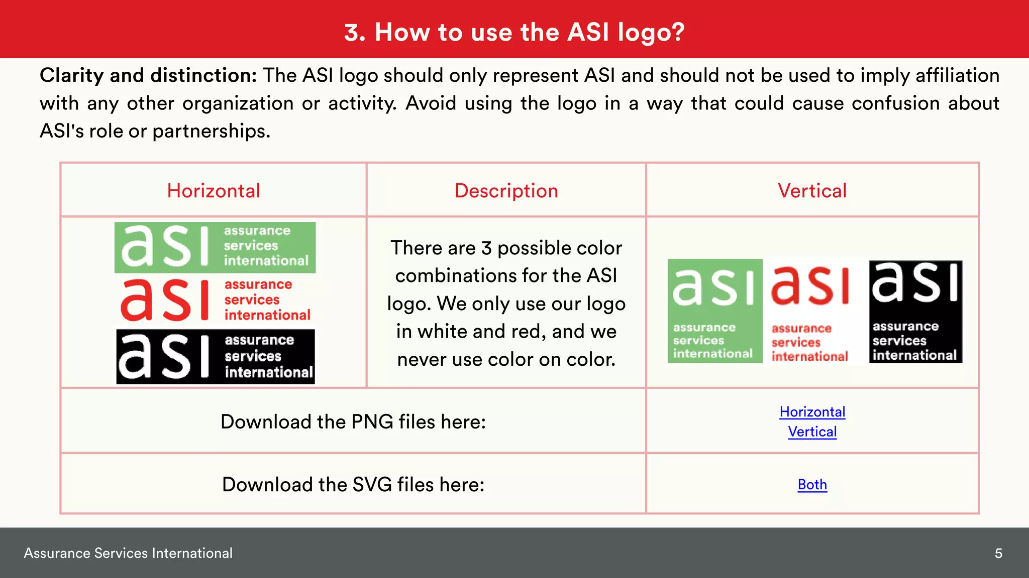 ASI Logo Usage Guidelines | PDF
